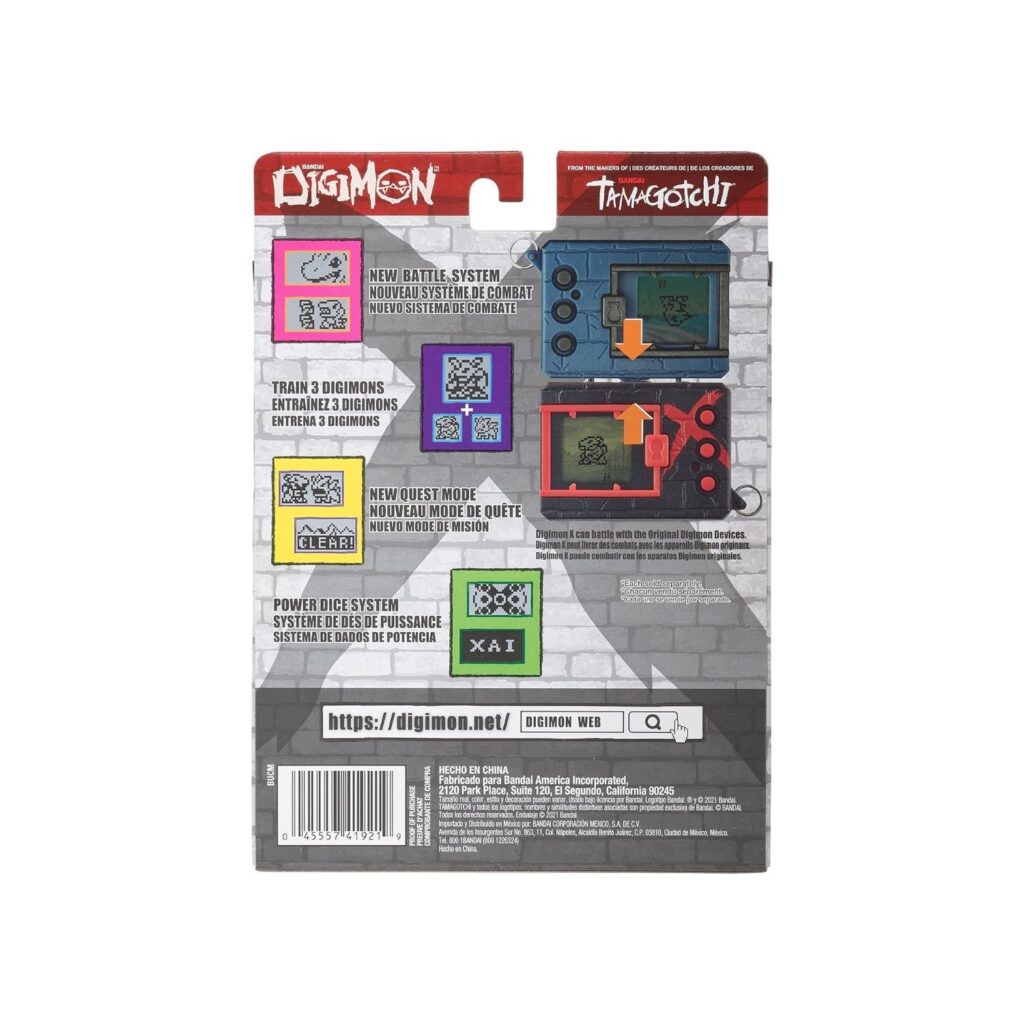 Digimon X Bandai Original Digivice Virtual Pet Monster | Treasures by ...